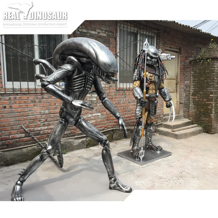Fiberglass Movie Figures Life Size Alien Model For Sale - Buy Alien ...