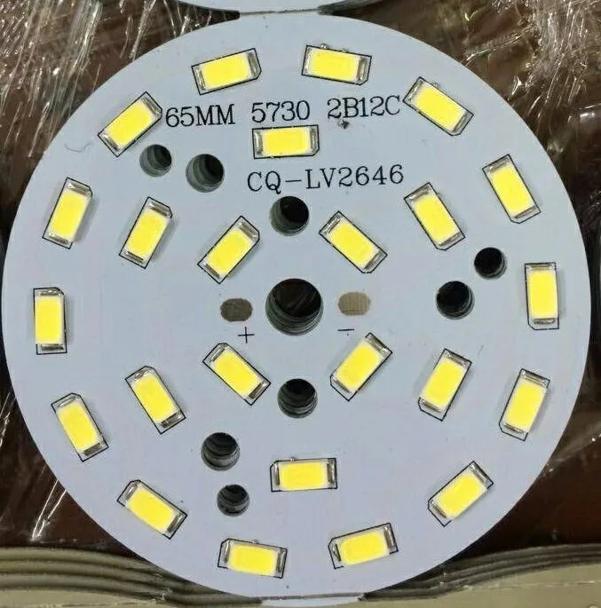 Ac 220v Round Led 2835 Smd Pcb Module 3w-15w Driverless Aluminium Pcb ...