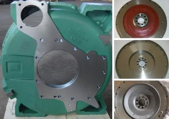 China Sinotruk Howo Truck Engine Spare Parts Flywheel Shell ...