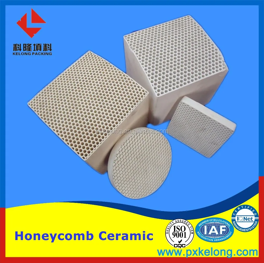 Honeycomb Ceramic for Heat Exchanger - High Temp Resistance