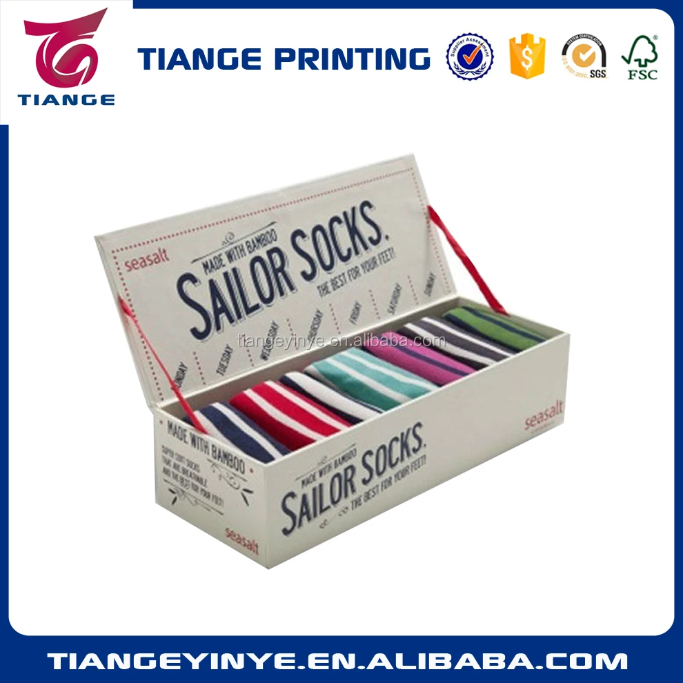 Sock Shape Cardboard Sock Gift Box Package - Buy Sock Gift Box,Sock Box ...