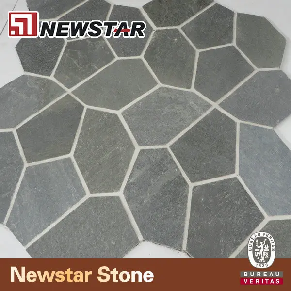 Irregular Paving Stone Outdoor Slate Floor Irregular Slate Tiles - Buy ...