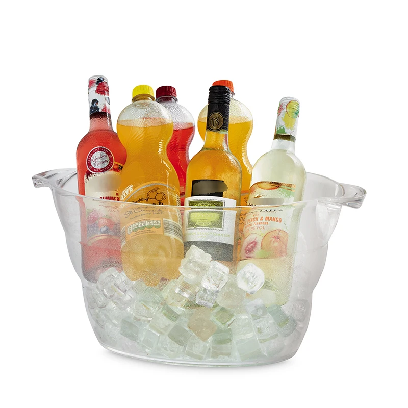 12L Party Wine Tub - Sustainable Acrylic Chiller Bucket