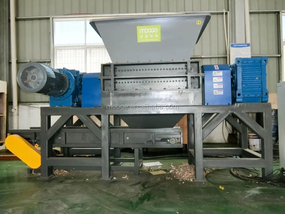 1000 kg / h Scrap Packing Paper Box Cardboard shredder machine, View ...