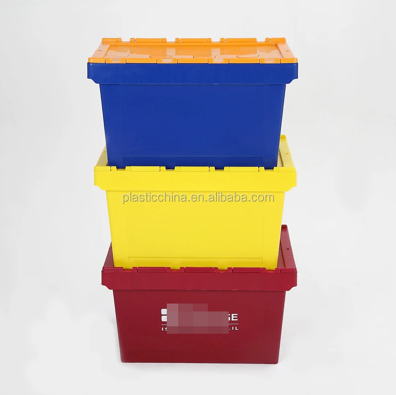Factory Direct Sale 60 Liter High Quality Plastic Bright Color Storage ...