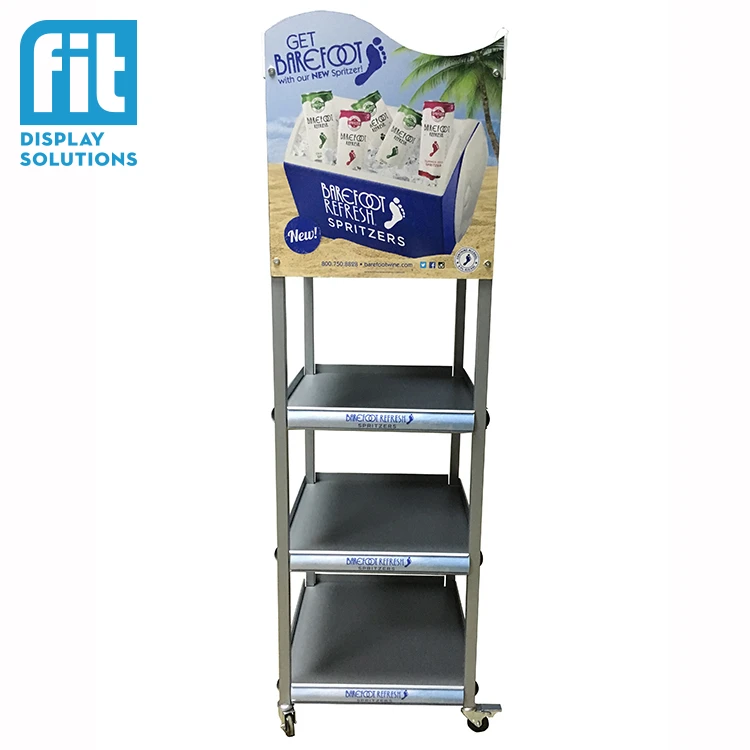 Soft Drink Display Rack - Multi Functional & Lightweight