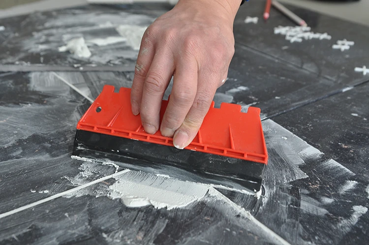 Combination Grout Spreader Teeth Adhesive Trowel Tool