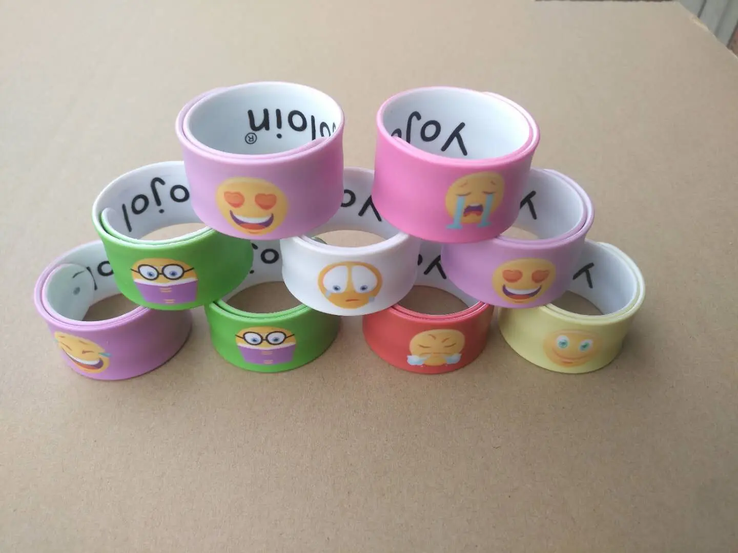 Ruler Slap Bracelets for Kids - Customizable Silicone Wristbands