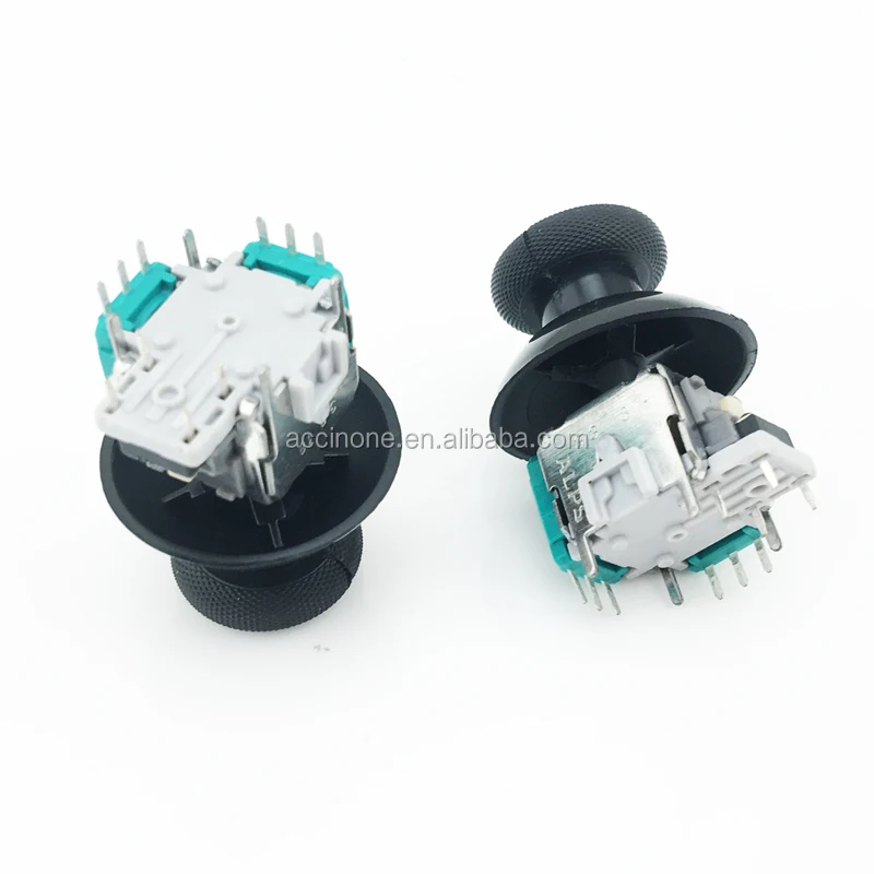 New 3D Analog Joystick Sensor Module + Joystick Cap Cover Thumbstick ...