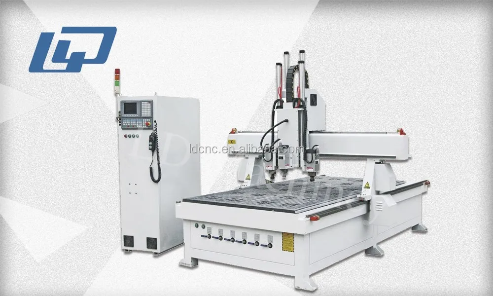 Pneumatic Auto Tool Changer Cnc Machine With Multi Heads/simple ...