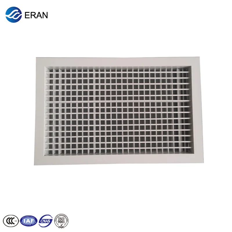 ERAN Adjustable Double-Deflection Supply Air Grill for HVAC