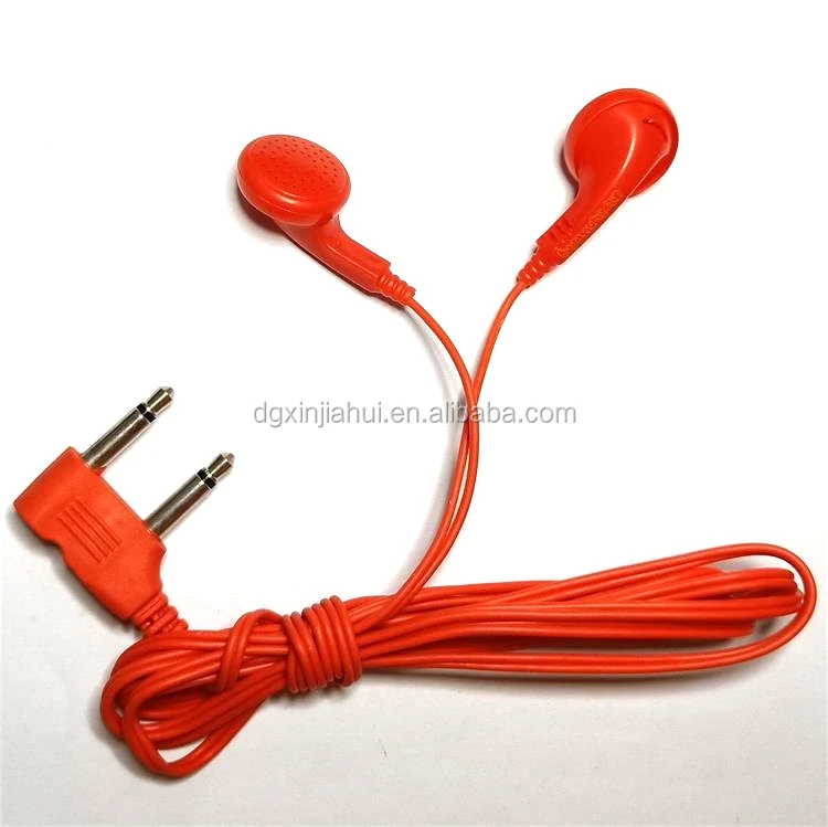 Oem Disposable Double Pin Headphones For Airline - Buy Double Pin ...