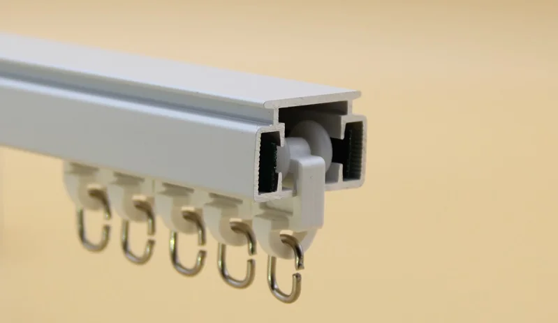 Aluminum Alloy Motorized Curtain Track,Electric Curtain Track,Aluminium ...