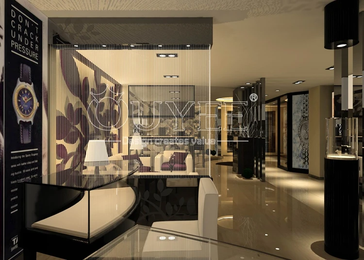 Tempered Glass Wooden Watch Display Showcase High End Wrist Watch ...