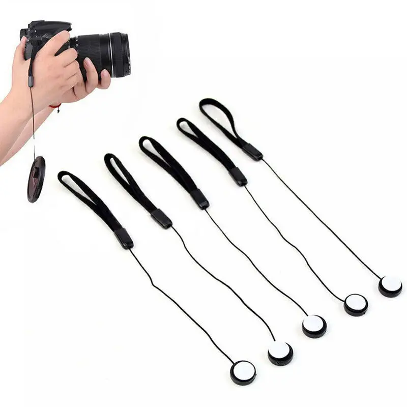 Camera-lens Cover Cap Keepers Holders Strap Cord Lanyard String Rope ...