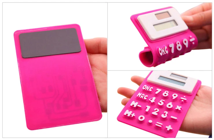 Custom 8 Digits Foldable Waterproof Scientific Calculadoras Promotional ...