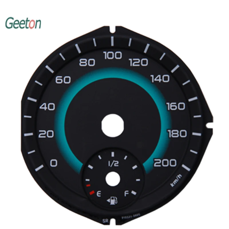 Custom 2d Automobile Meter Dial For Screen Printing Auto Dashboard ...