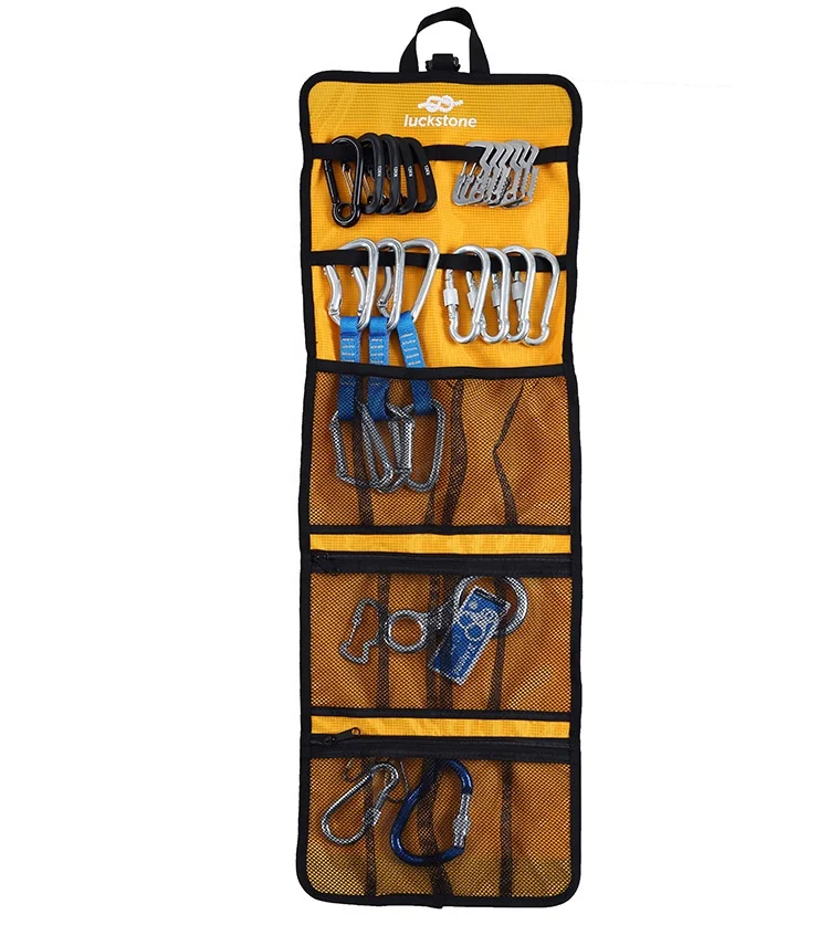 Efficient Climbing Rope Storage - Mountaineer Carabiner Bag