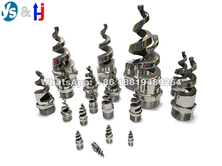 HHSJ Nozzle, Flue Gas Desulfurization Spiral Nozzle, SS316L Full Cone ...