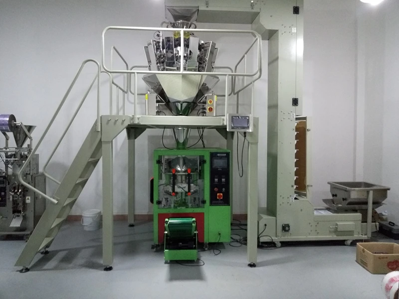 Automatic Multiheads Weighing Shredded Cheese Packing Machine - Buy ...