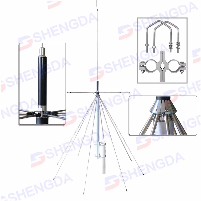 1700mh Diamond X50 Dual Band VHF UHF Antenna - Fiberglass