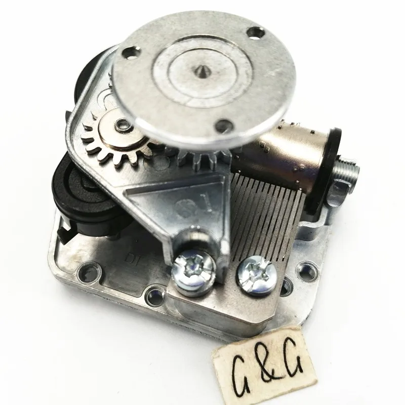 Custom Wind up 18 Note Music Box Movements - Factory Direct