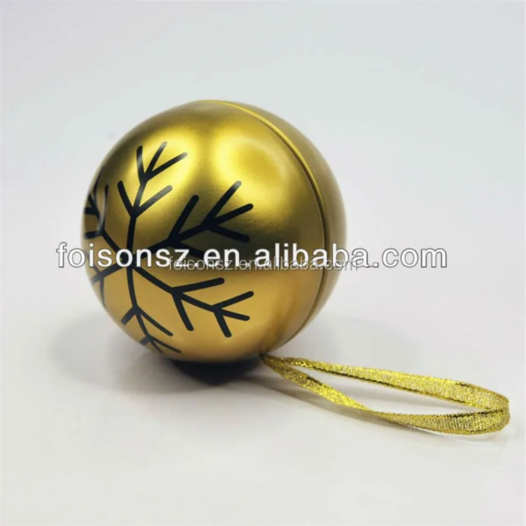 Custom Made Christmas Tin Ball,Christmas Ball Round Metal Balls Tin ...