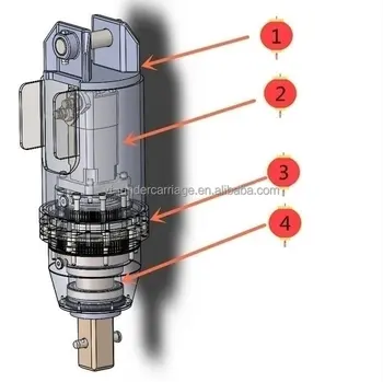 Hydraulic Auger Motor Hydraulic Drill For Excavator - Buy Pc200 ...