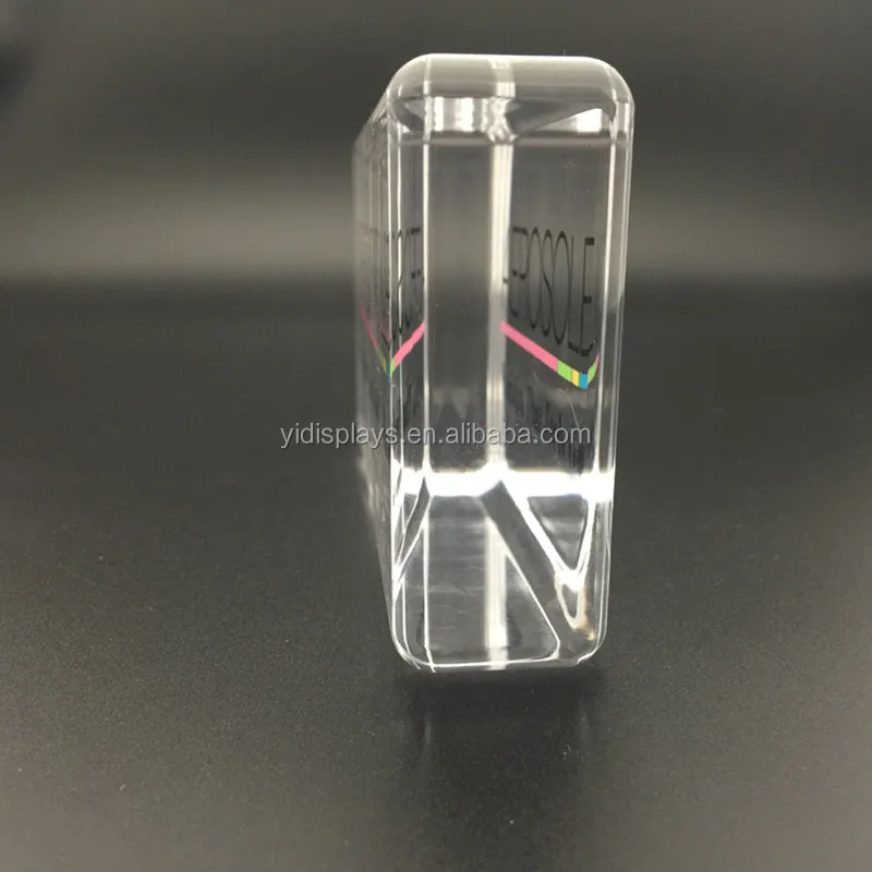 Luxurious Clear Acrylic Logo Block Plexiglass Logo Block Logo Acrylic ...