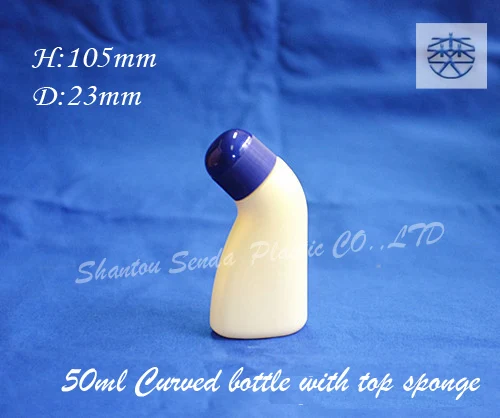 50ml Top Sponge Applicator Bent Bottle For Liquid Medicine,Hair ...
