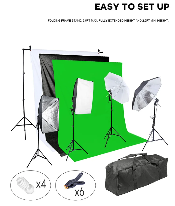 High Quality Fold Photography Backdrop Studio Background Fabric - Buy ...