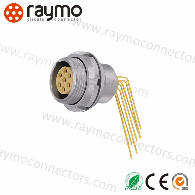 Raymo Connector Egg Ecg Eeg 0b 1b 2b Elbow Pcb Connector - Buy 10 Pin ...