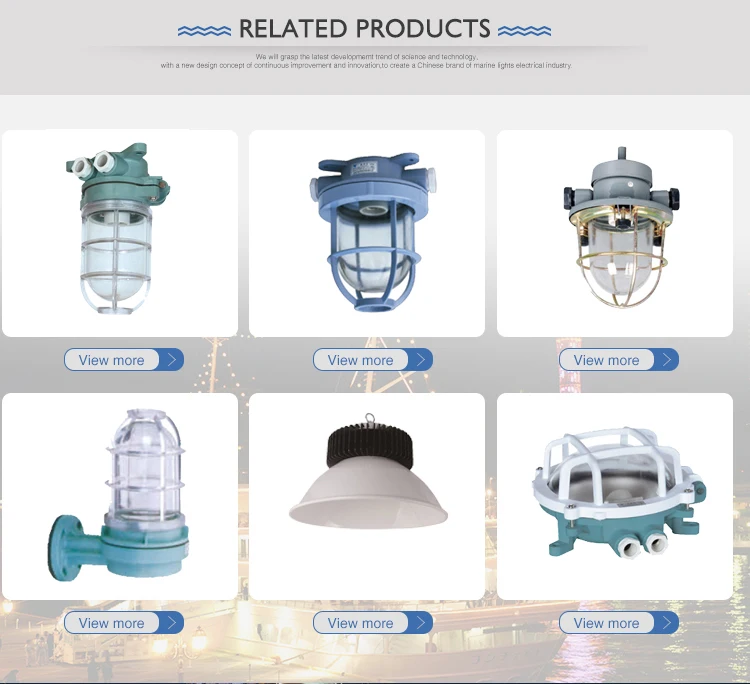 High Power IP55 Aluminium LED Cargo Light for Marine Use