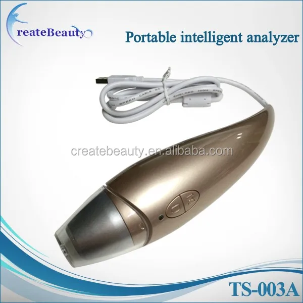 Skin Hair Analyzer - Portable Dermatoscope for Acne & Wrinkles