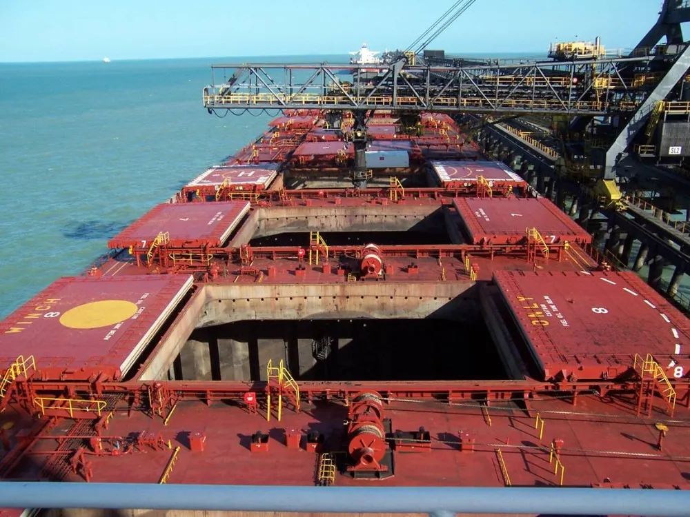 80000dwt Steel Rolling Type Hatch Cover Marine Steel Cargo Ship Hatch ...