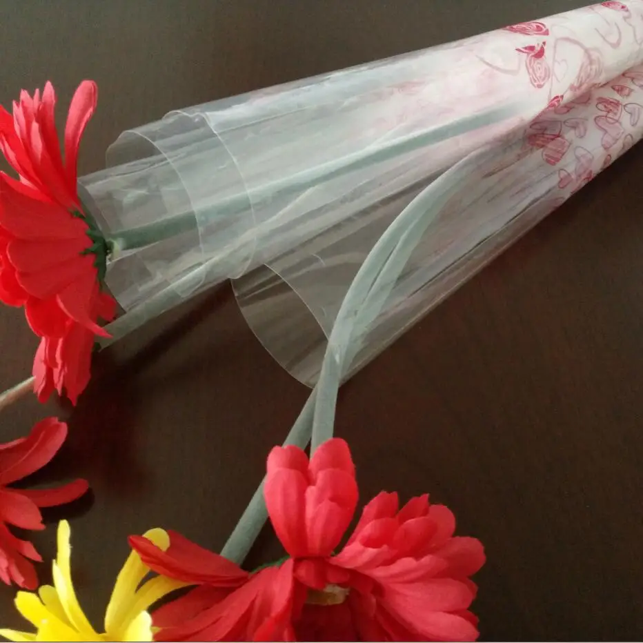 100% Biodegradable And Compostable Plastic Clear Flowers Packaging Bag ...
