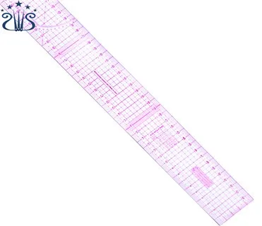 55cm Transparent Sewing Ruler - Multi-Function Numeral Ruler