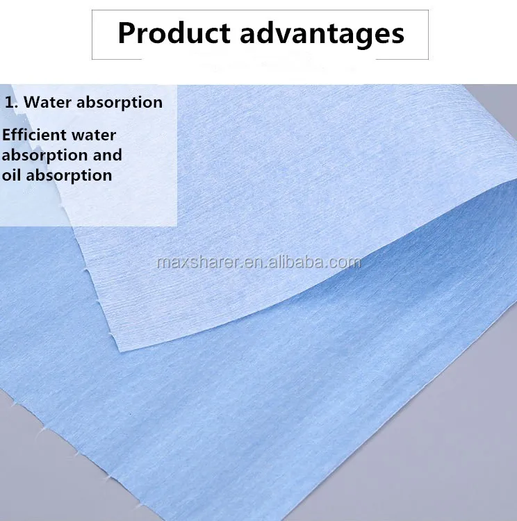 Lint Free Multi Purpose Industrial Wipe Paper Made of Woodpulp ...