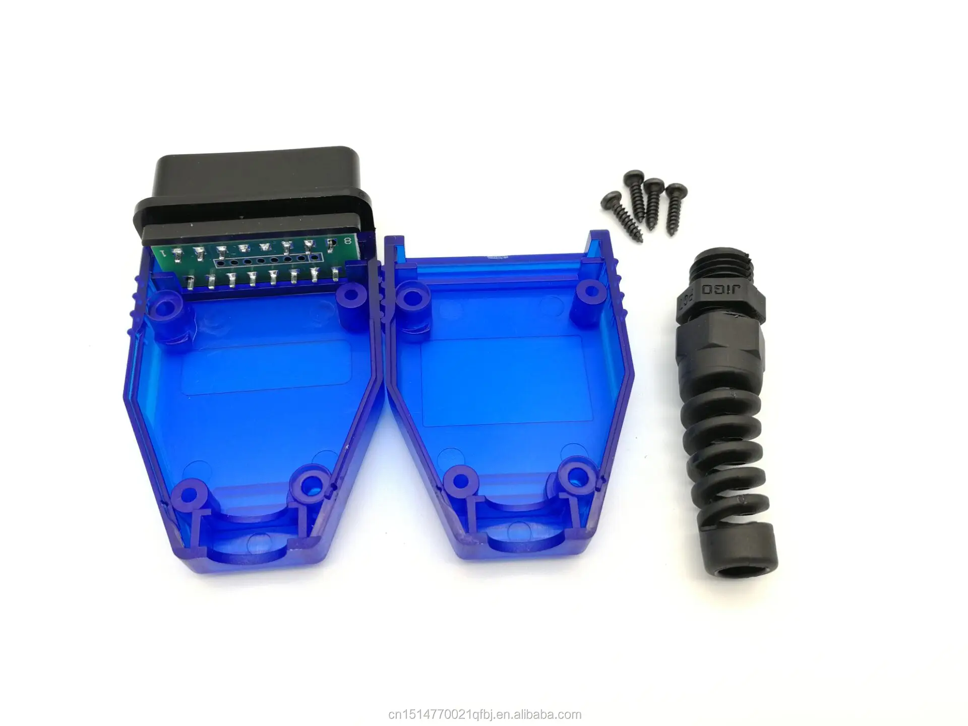 Obd Male Pcb Connector Plug Obd2 16pin Connector Obd Ii Adaptor J1962 ...