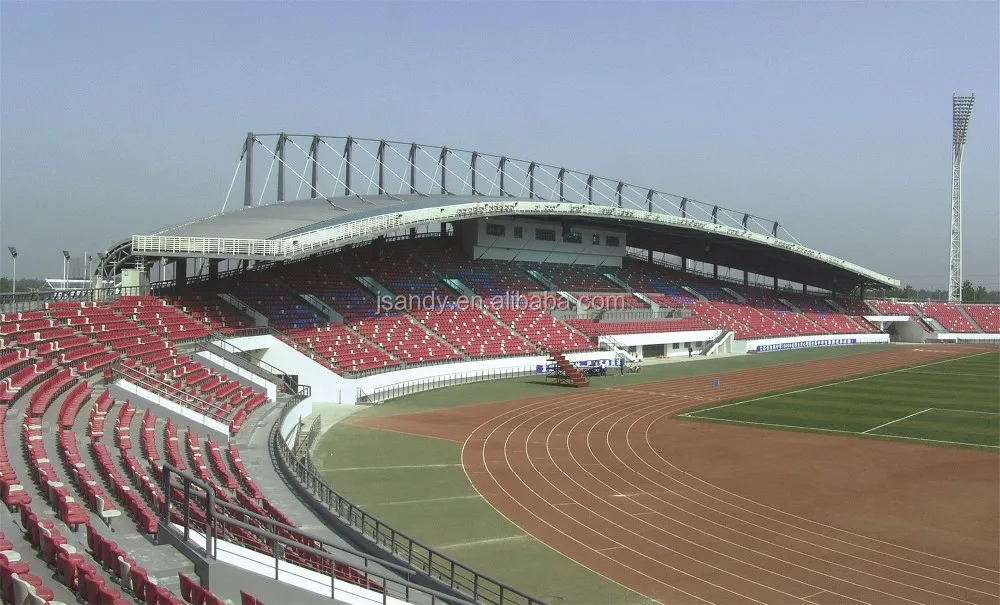 Steel Stadium Bleacher Canopy Arch Truss Roof - Durable & Customizable