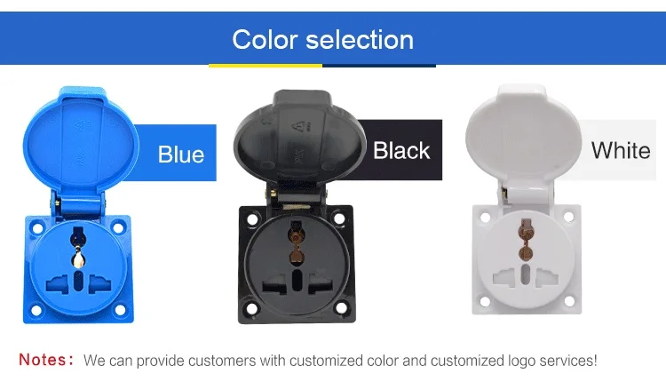 IP44 Waterproof Universal Socket - Outdoor Electrical Solution