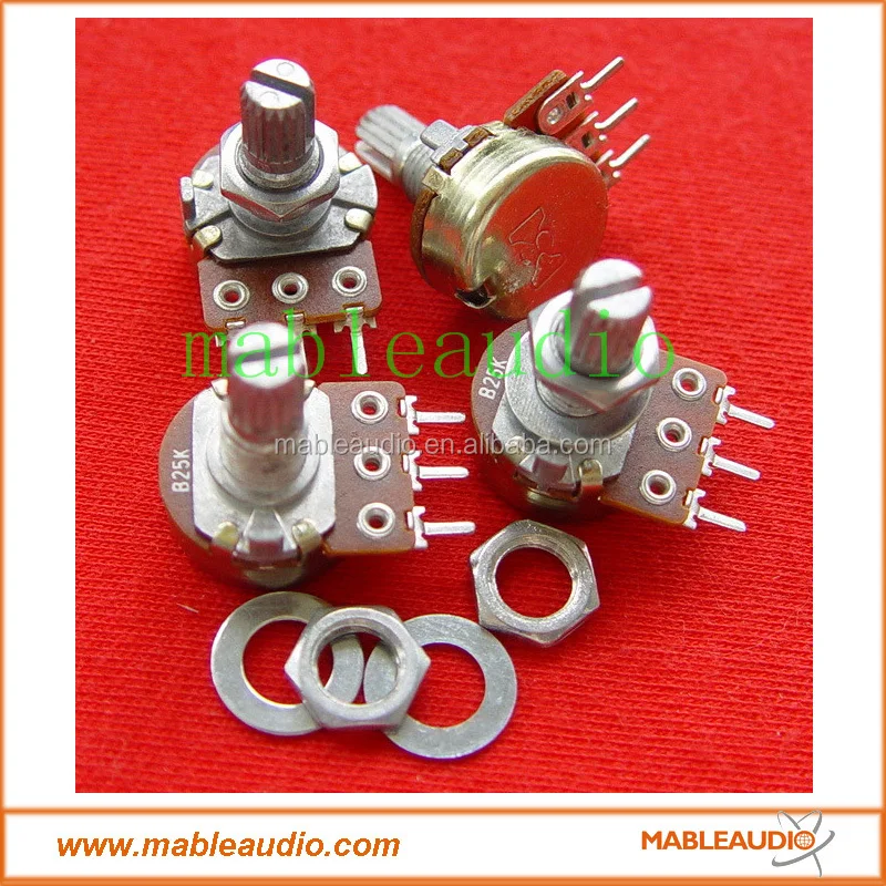 R16 B250k Pcb Mounting Potentiometer Audio Potentiometer For Amplifier ...