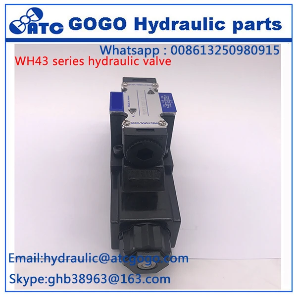 Hydraulic Solenoid Valve Wh43-g02-c4-a110,Wh43-g02-c2-d24-n We43 G03 C3 ...
