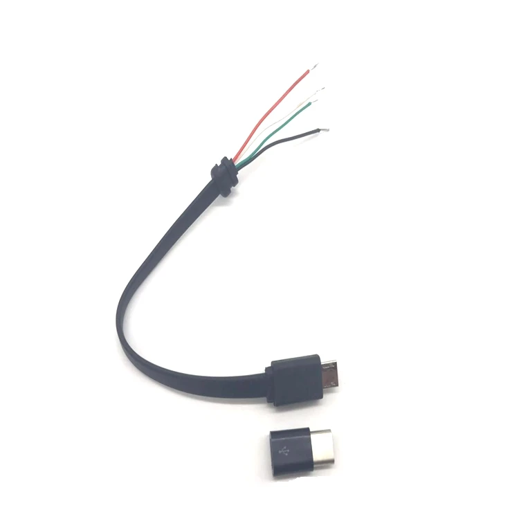 Customized 24AWG 2A Charging Cable - Micro USB to Open End