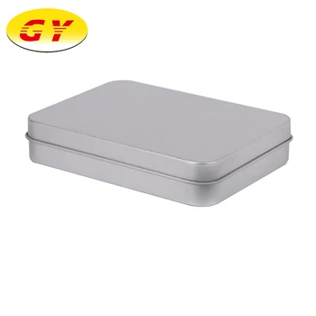 Low Price Thin Metal Mini Tin Box With Hinged Lid - Buy Mini Tin Box ...