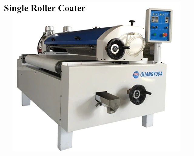 High Precision Single Roll Coater Equipment For Uv Primer - Buy Roll ...