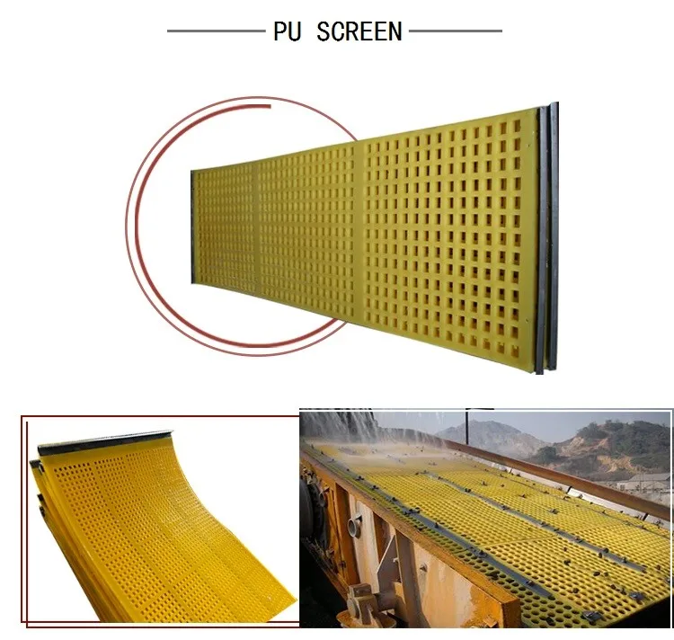 High Quality Pu Polyurethane Deck Screen Panels - Buy Pu Deck Screen ...