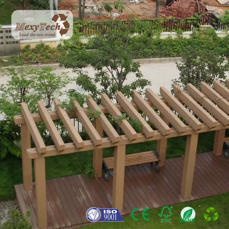 Pergola WPC Wood Design - Durable, Eco-Friendly, & Stylish