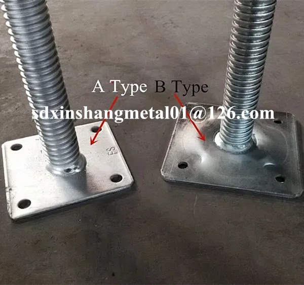 Scaffold Extension Base Plate 24in - Buy Extension Base Plate,Scaffold ...