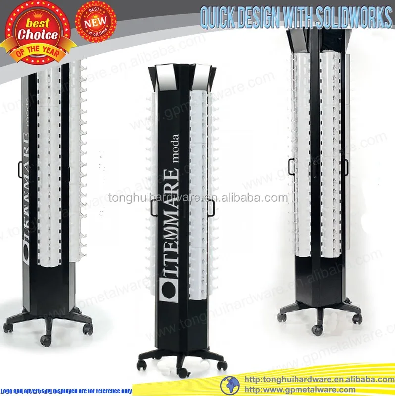 6 Sided Metal Floor Standing Sunglass Display Stand - Buy Sunglass ...